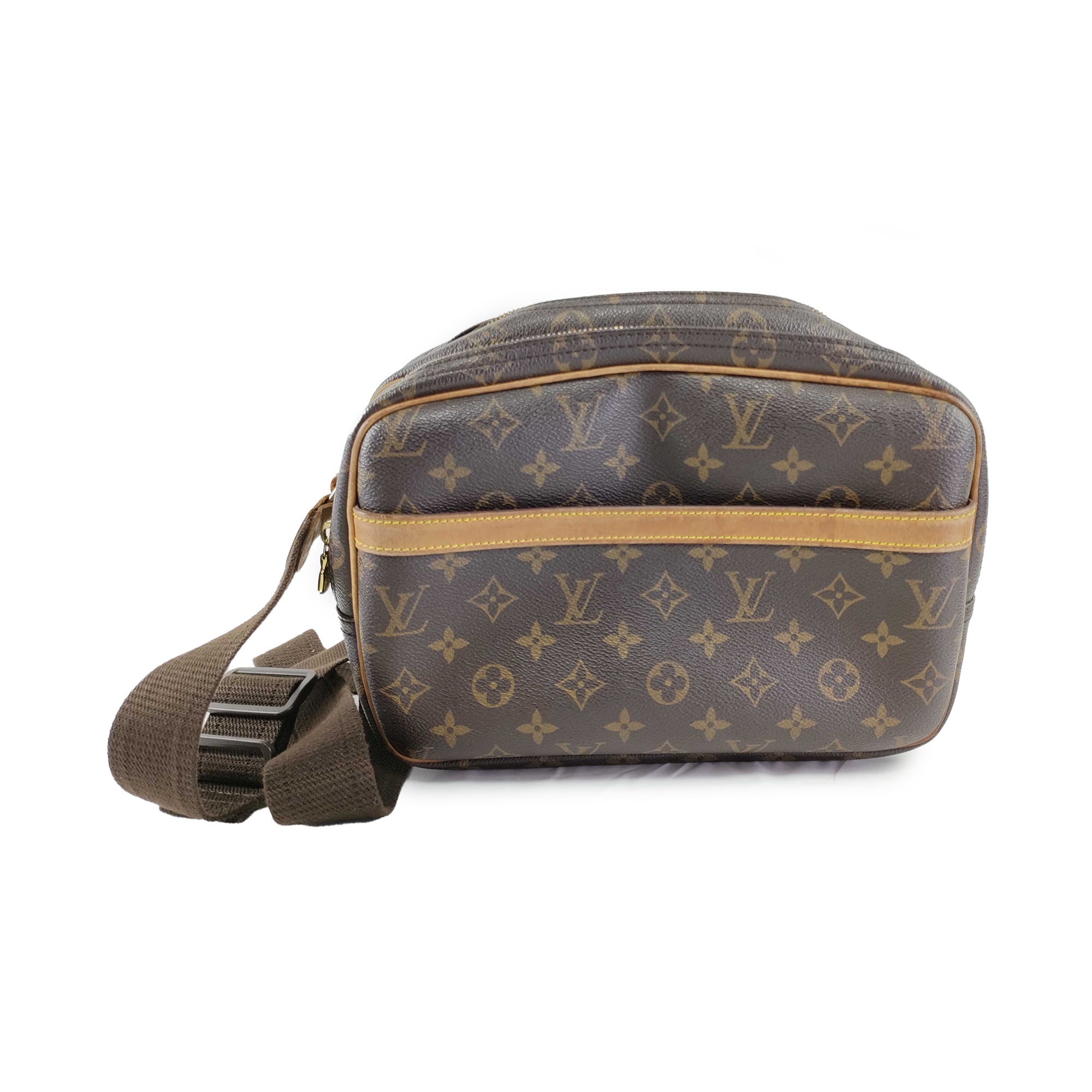 Louis Vuitton Monogram Canvas Reporter PM Shoulder Bag – Foreign Objects