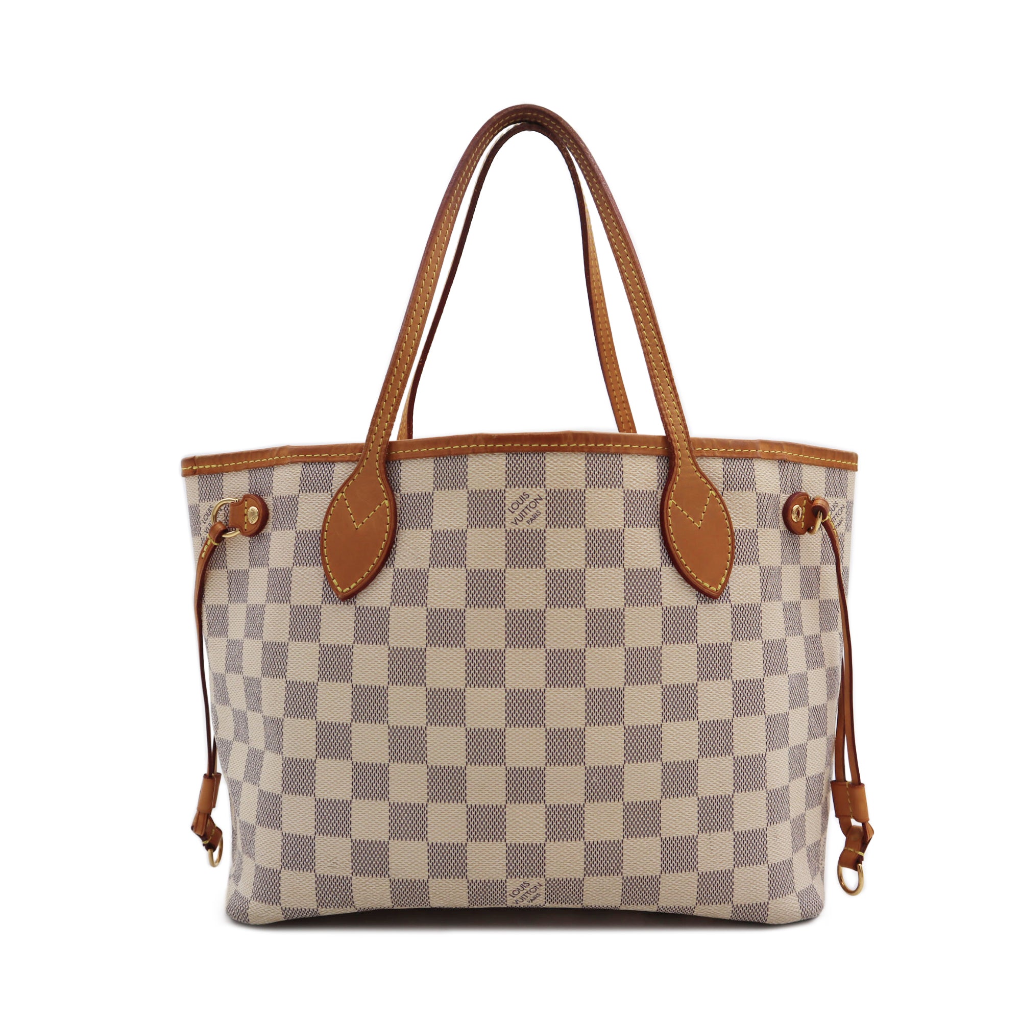Louis Vuitton Damier Azur Canvas Neverfull PM Tote Bag VI0150 – Foreign Objects