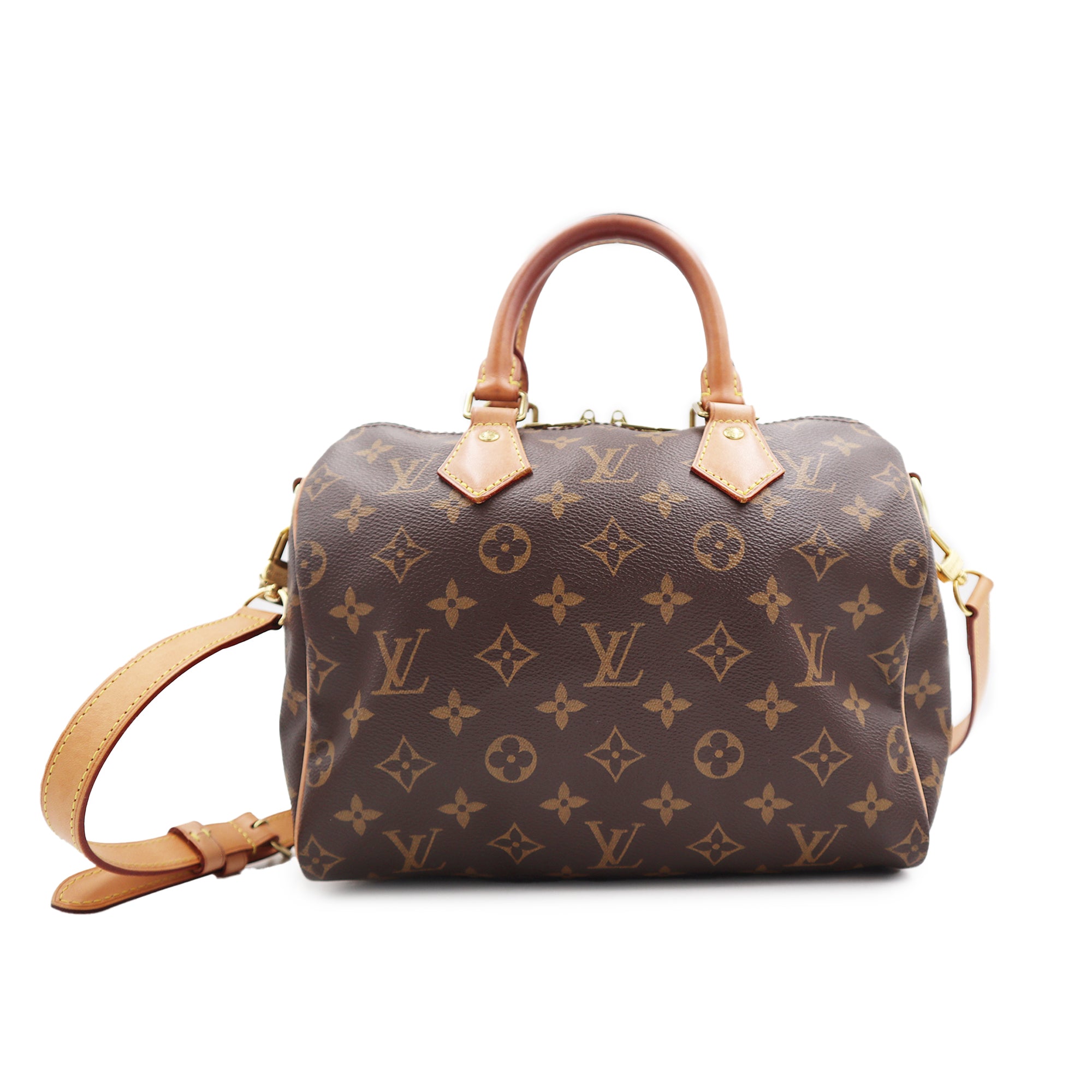 Louis Vuitton Monogram Canvas Speedy 25 Bandouliere Travel Bag AA2230 – Foreign Objects