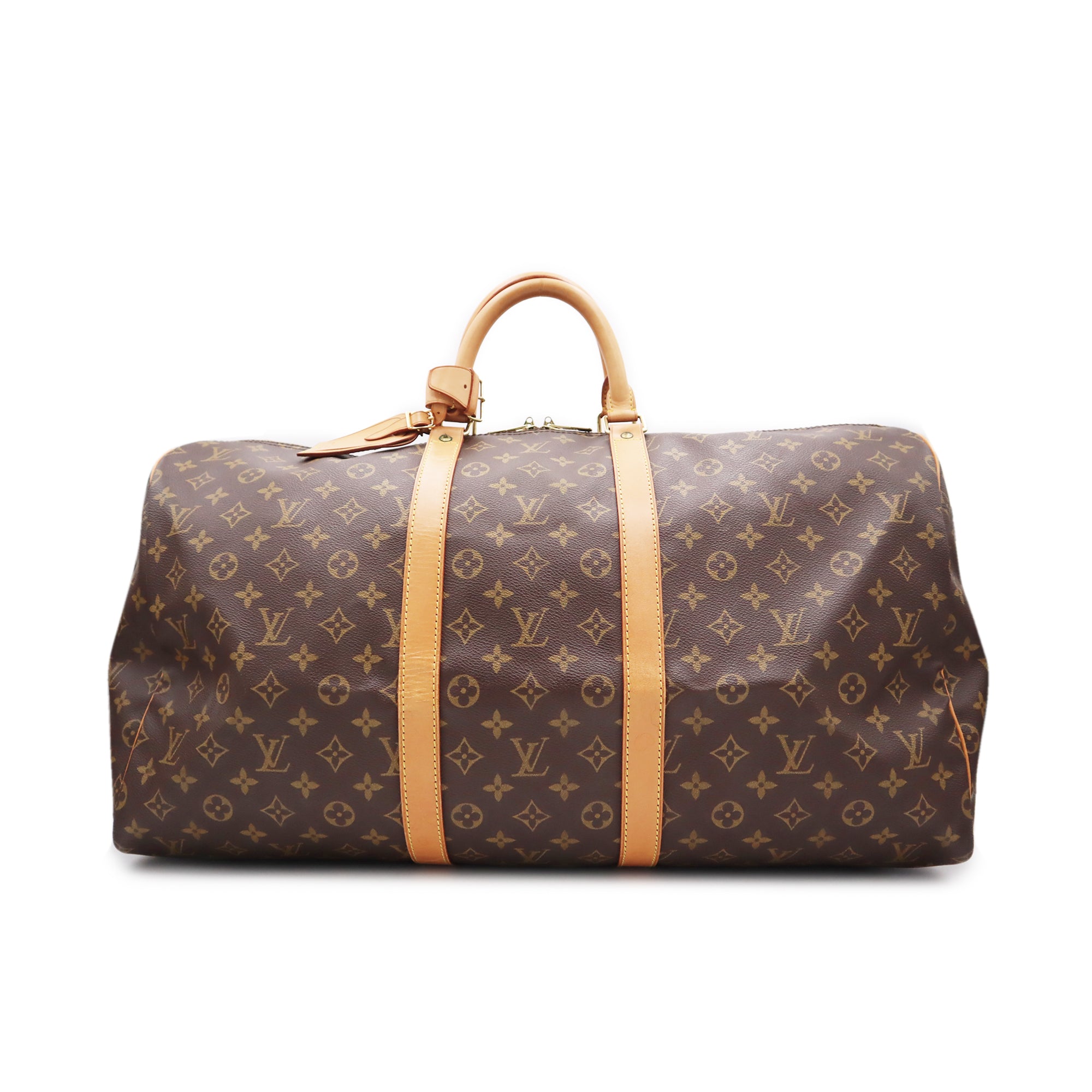 Louis Vuitton Monogram Canvas Keepall 55 Bandouliere Travel Bag TH1914 – Foreign Objects