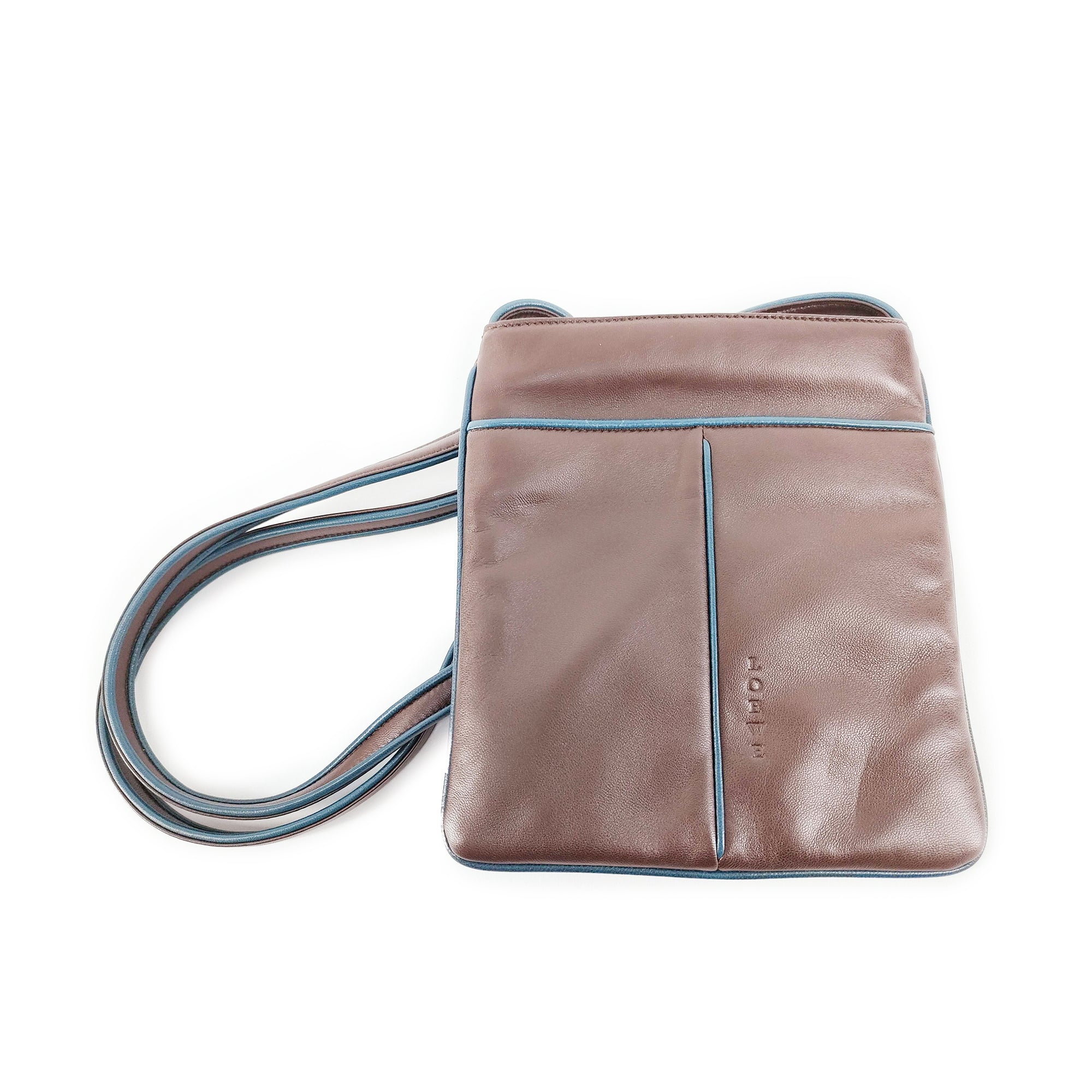 Loewe Leather Flat Crossbody Bag – Foreign Objects