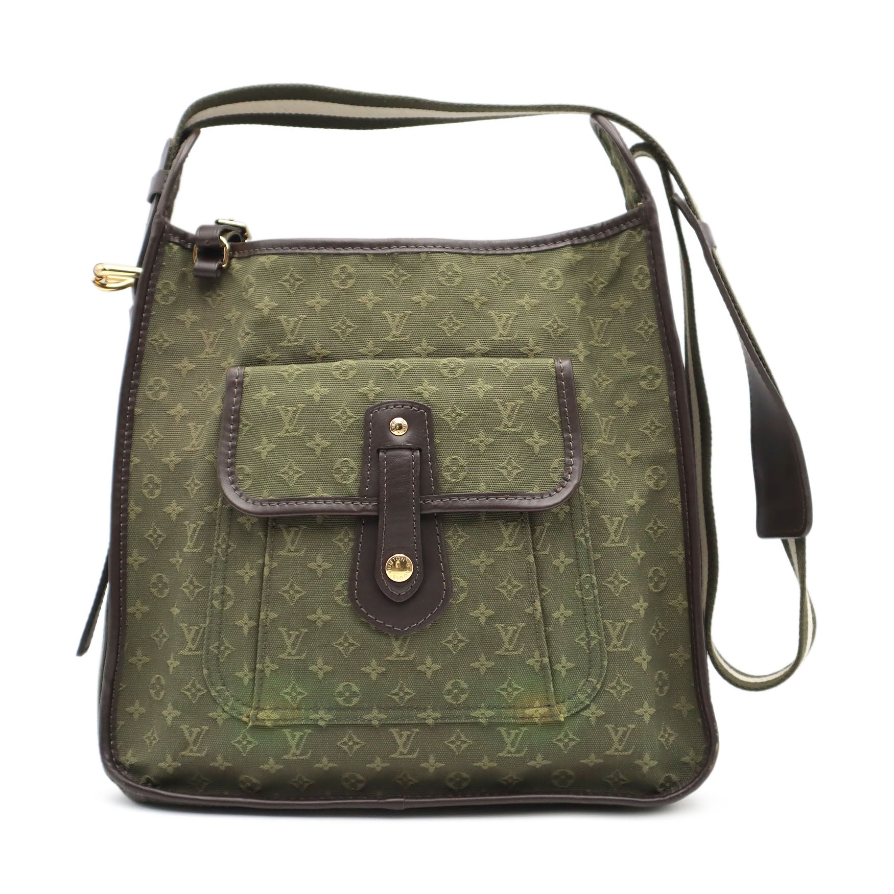 Louis Vuitton Monogram Canvas Mini Lin Mary Kate Besace Shoulder Bag V ...