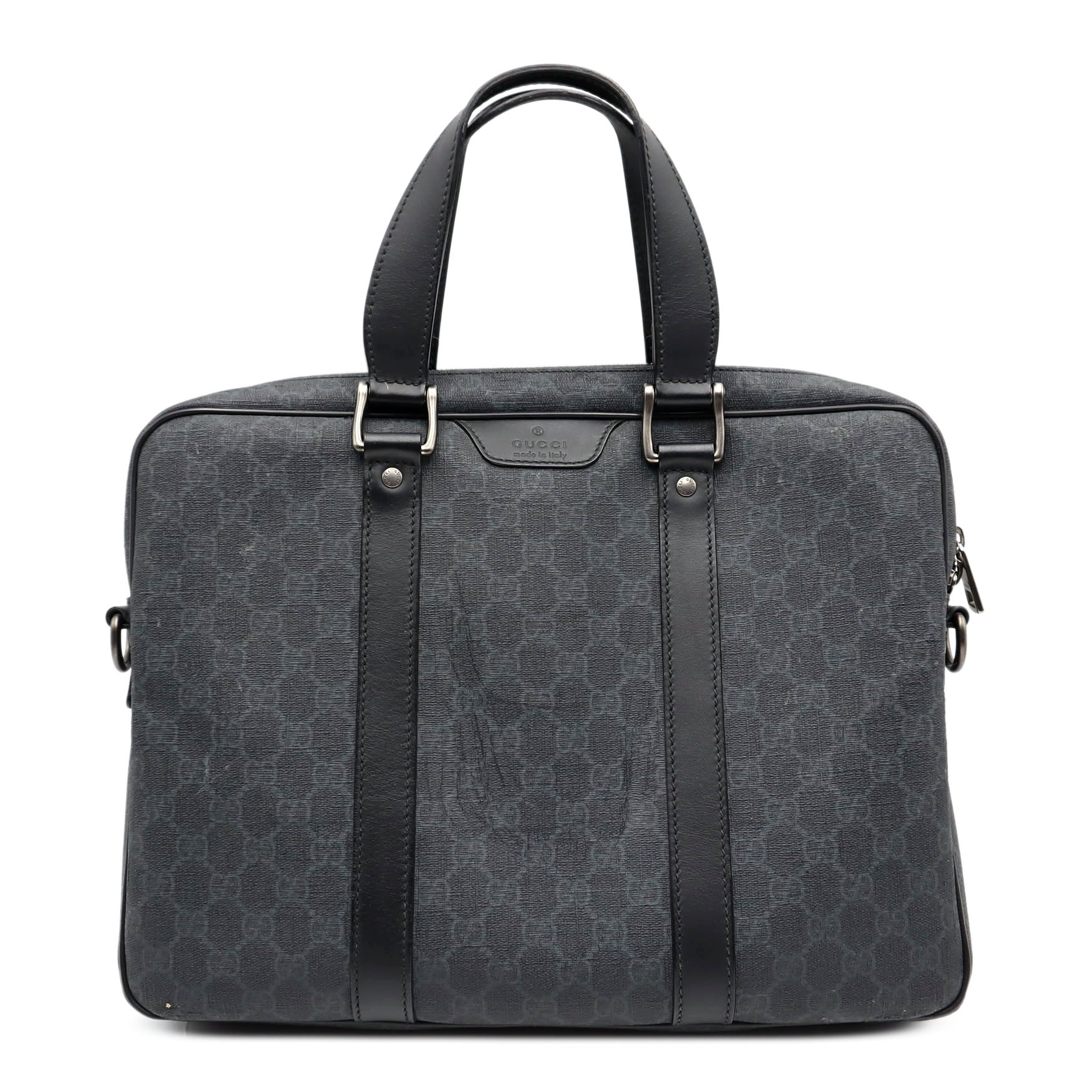 Gucci GG Supreme Canvas Briefcase – Foreign Objects