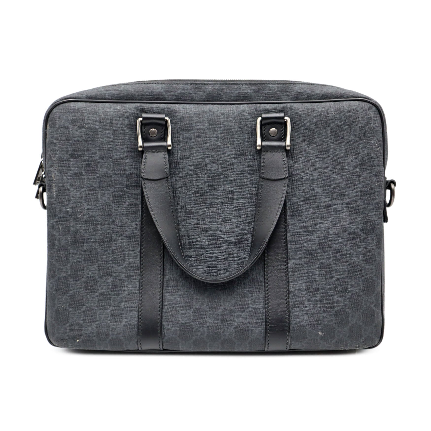 Gucci GG Supreme Canvas Briefcase – Foreign Objects
