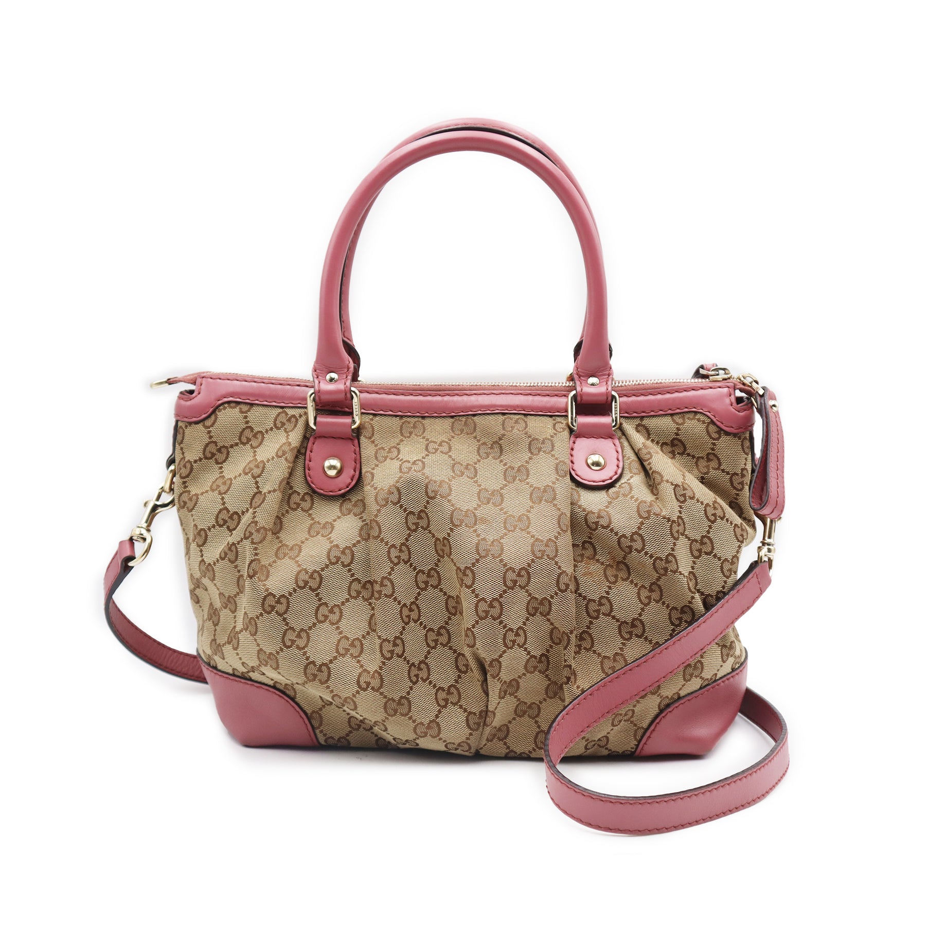 Gucci GG Canvas Sukey Medium Shoulder Bag – Foreign Objects