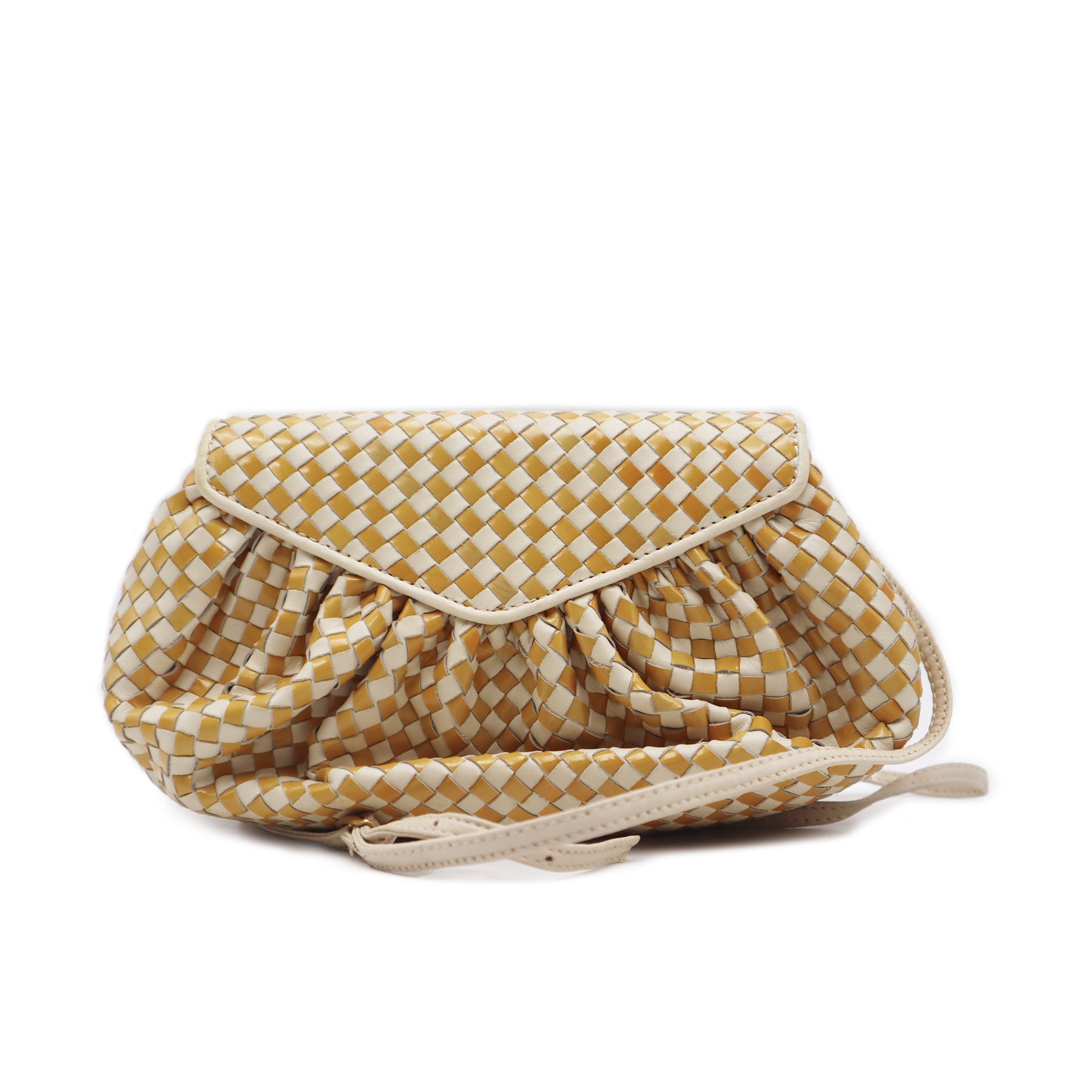 Fendi Woven Leather Shoulder Bag – Foreign Objects