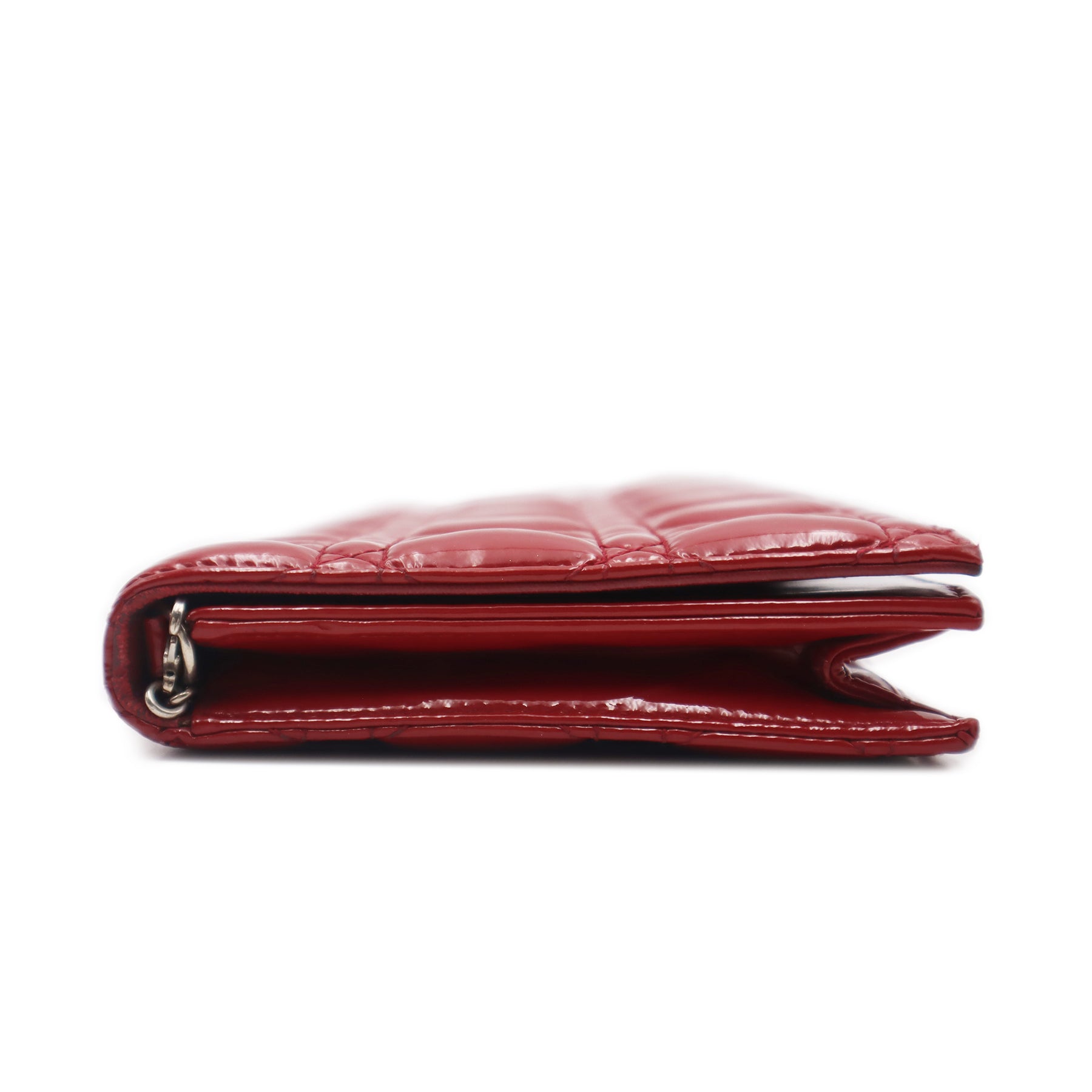 Dior Cannage Patent Lady Dior Convertible Clutch Bag – Foreign Objects